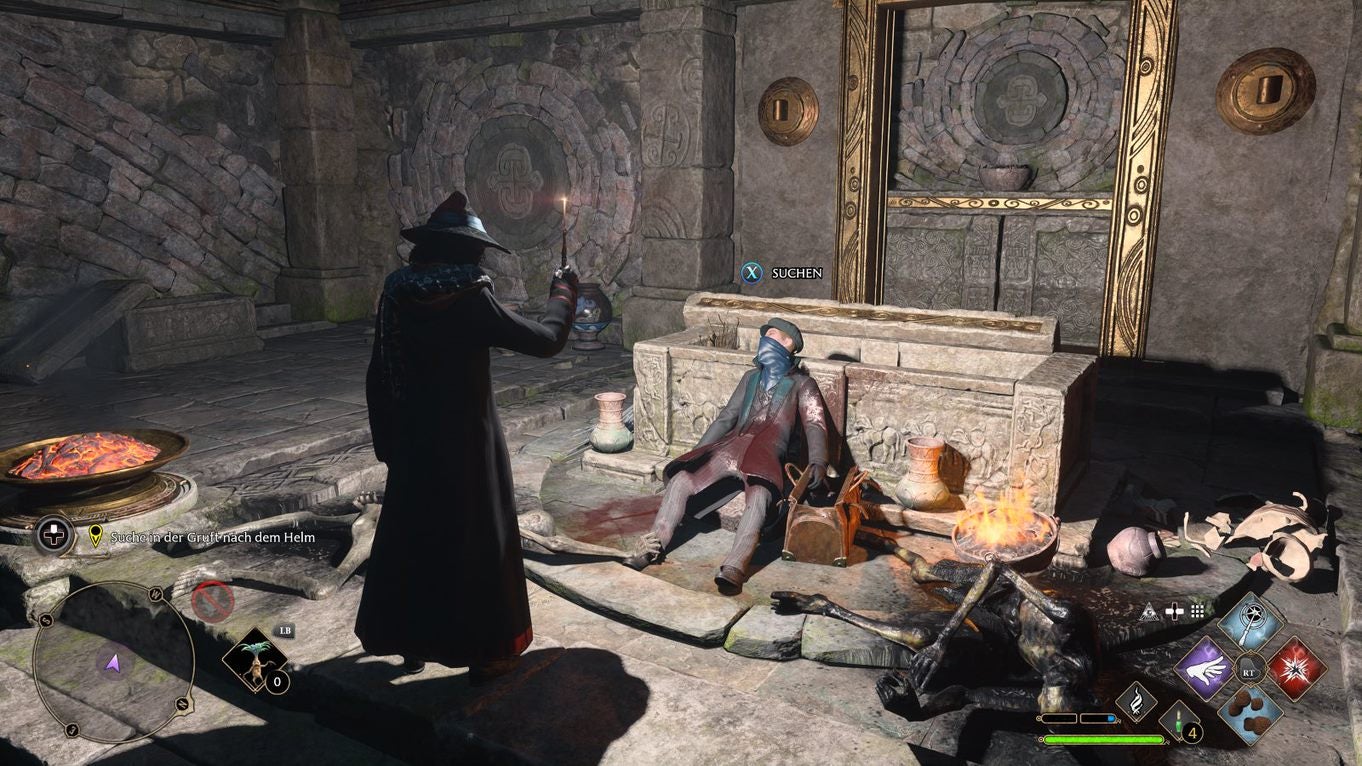 Hogwarts Legacy: Urtkots Helm - Grab der Hexe und die Mottentüren in ...