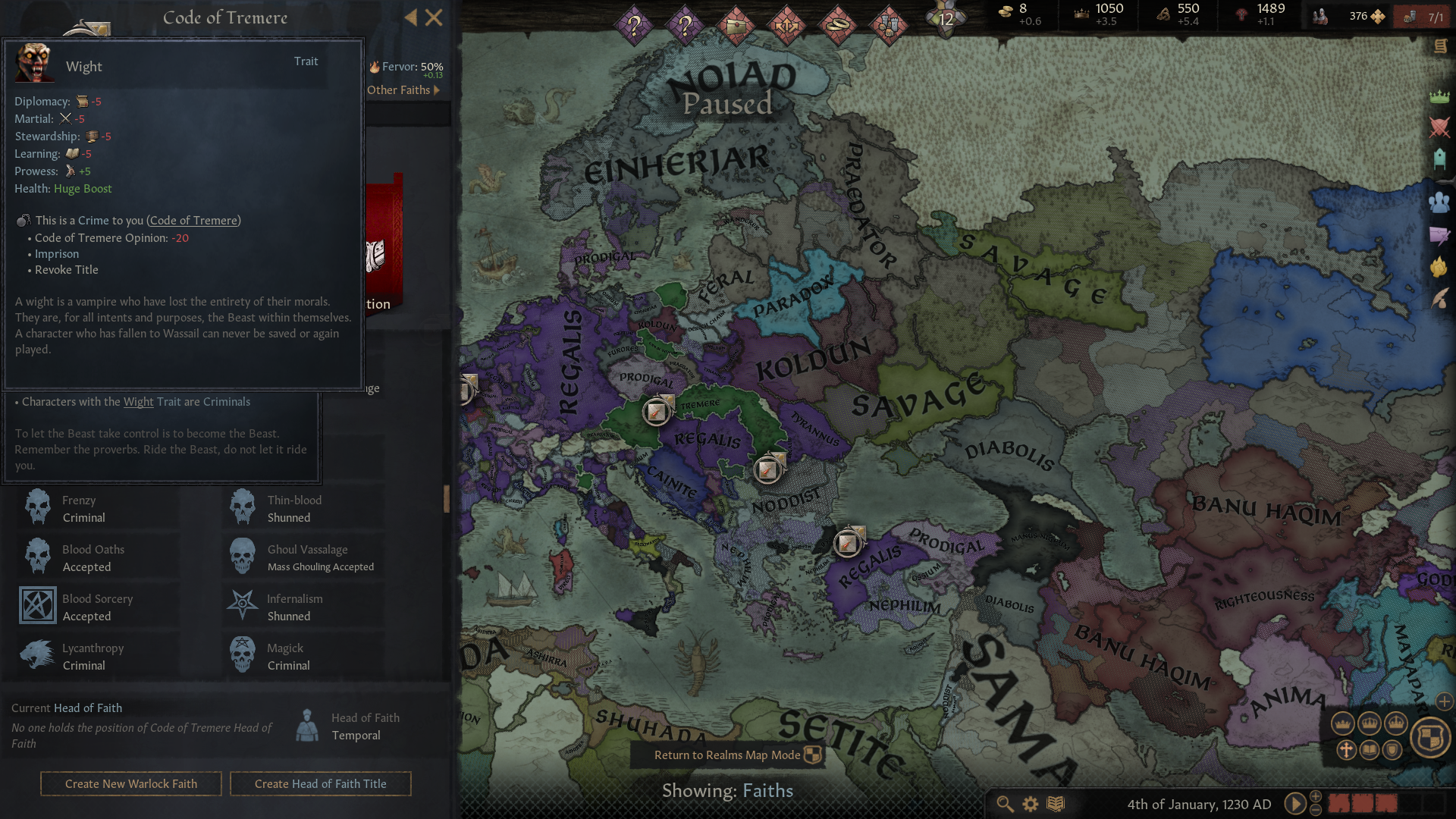 There's a vampire mod for Crusader Kings 3 | Eurogamer.net