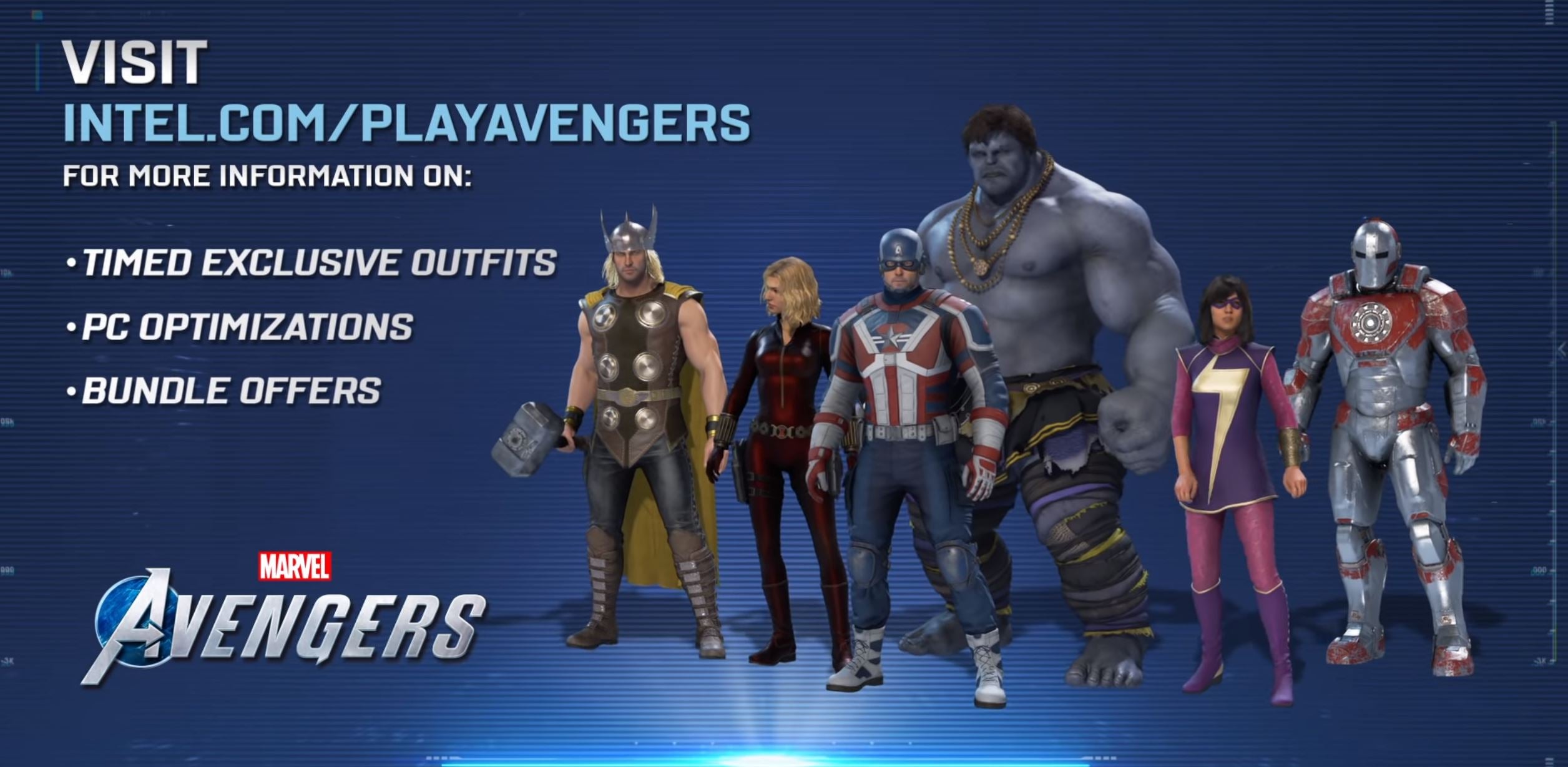 Marvel's Avengers possui melhorias com CPUs da Intel | Eurogamer.pt