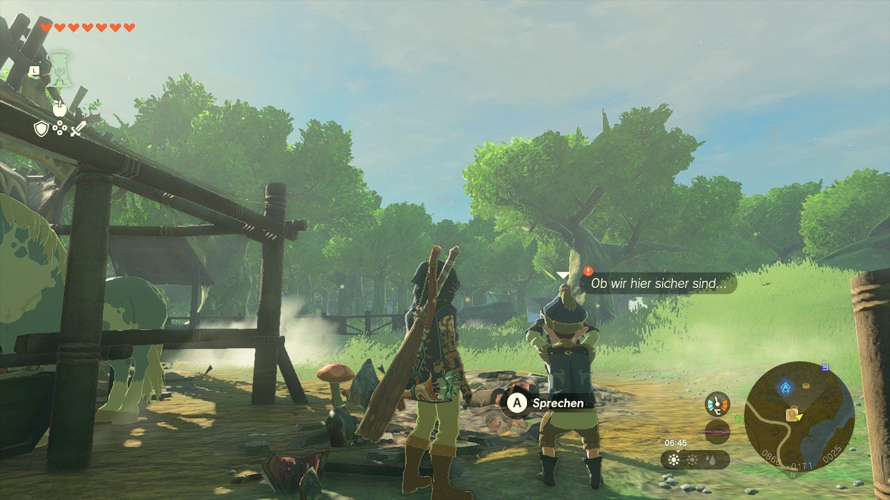 Zelda: Tears of the Kingdom: Ein ungeladener Gast - Monster im Wald von ...