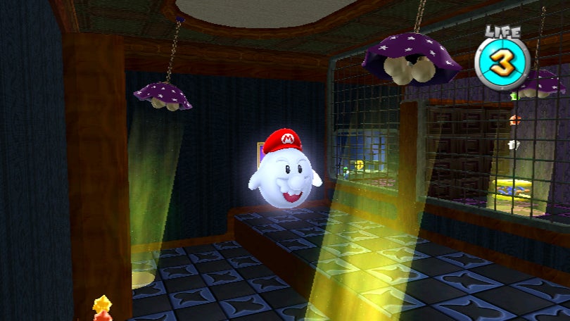 Purple Star Mario Galaxy 2