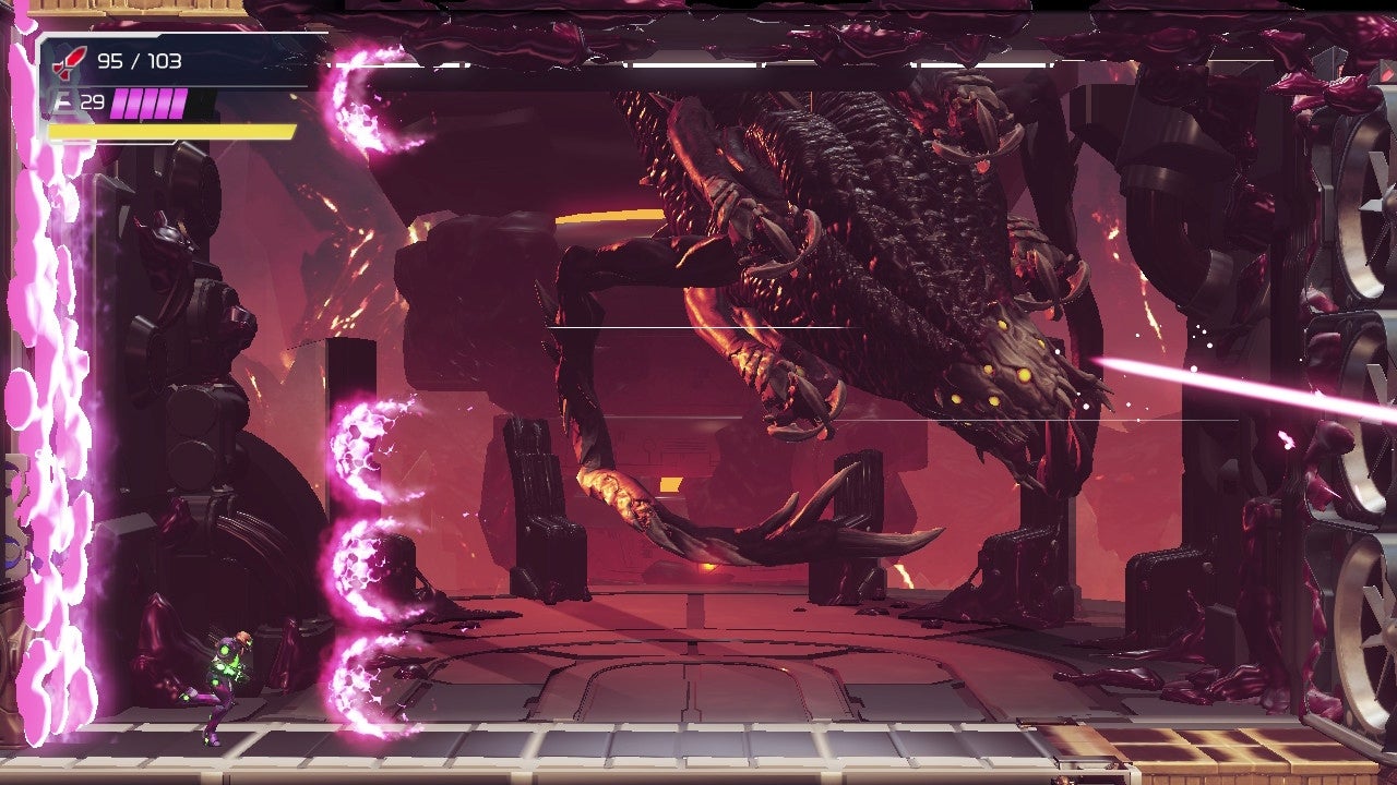 Metroid Dread: Experiment Nr. Z-57 besiegen, Boss in Cataris | Eurogamer.de