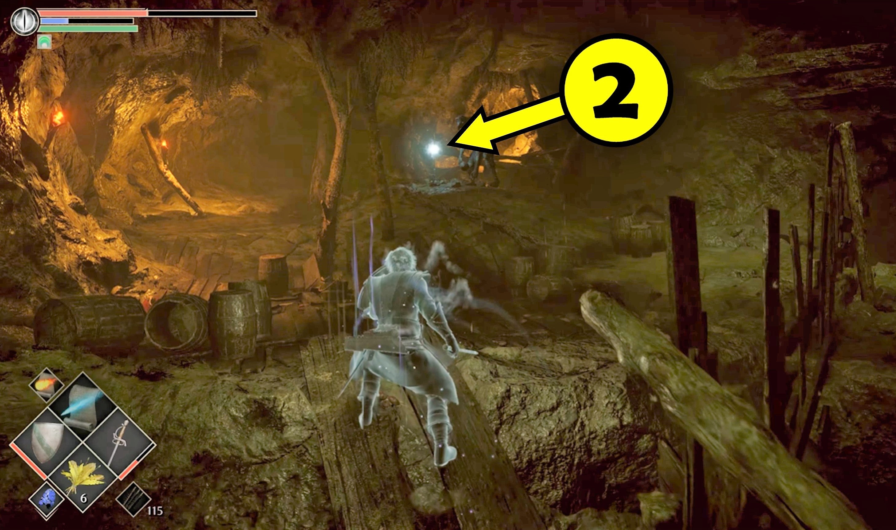 Demon's Souls - włócznia Istarelle: Czeluść Deprawacji, drabina, jak ...