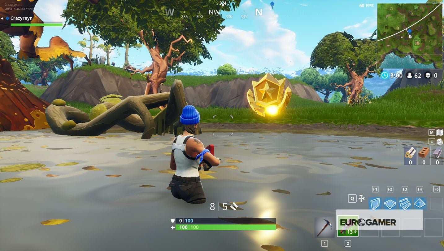 Fortnite - Vehicle Tower, Rock Sculpture, and Circle of Hedges ...