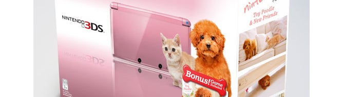 Nintendo to release new Nintendogs + Cats pink 3DS bundle for US | VG247
