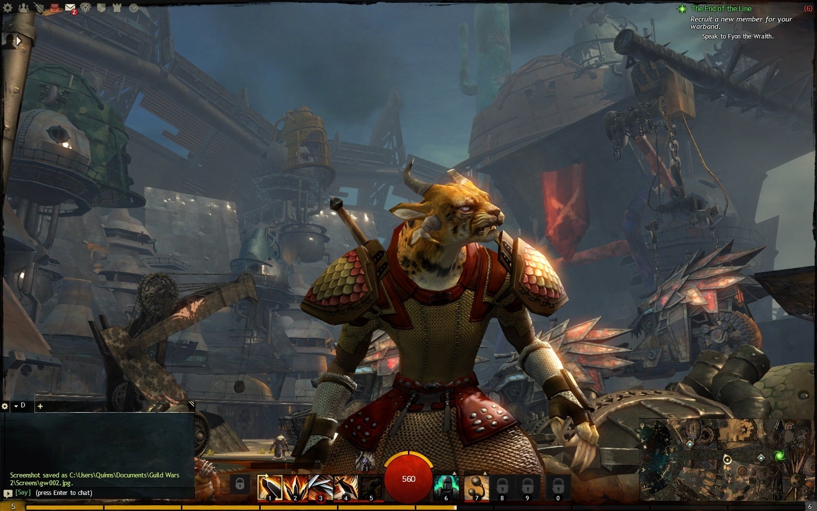 Guild Wars 2 Charr Starting Area