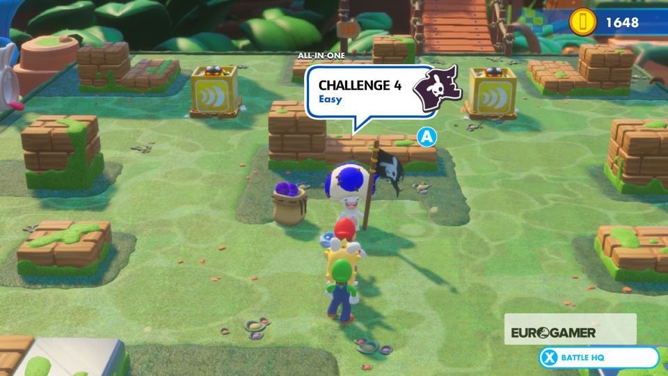 Mario Rabbids Challenge 1-4 All-In-One solution | Eurogamer.net
