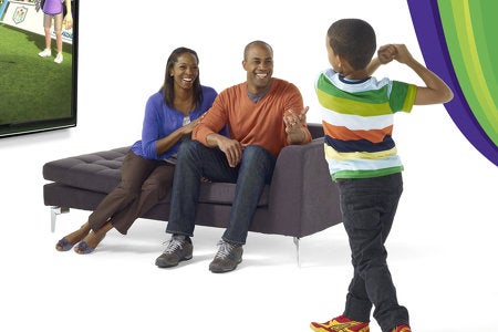 Family Playing Kinect