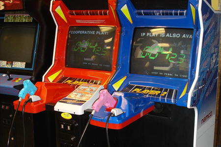 Arcade Time Crisis 2 gun, pedal refitted for PS2 video | Eurogamer.net