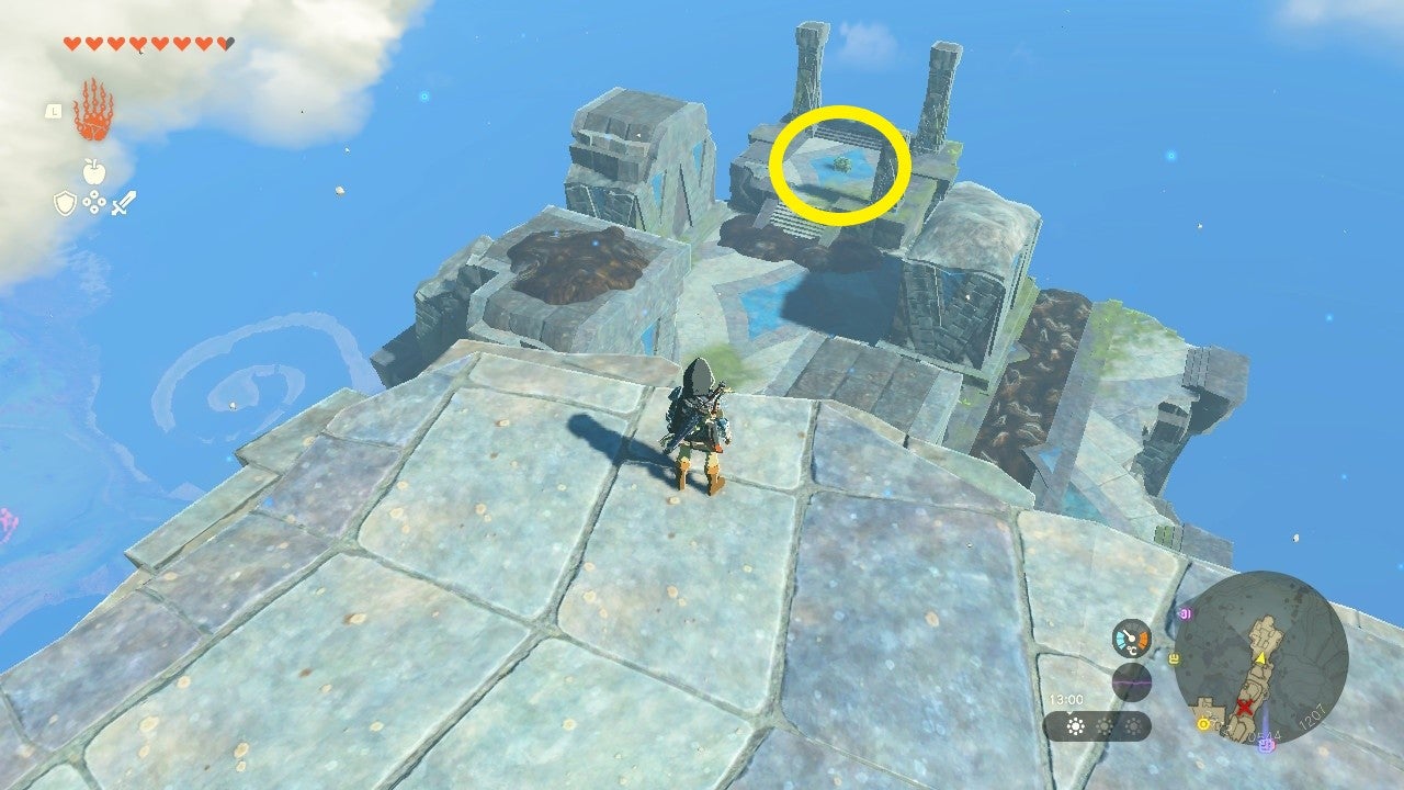 Zelda: Tears of the Kingdom: Insel der sprudelnden Wasser abschließen ...