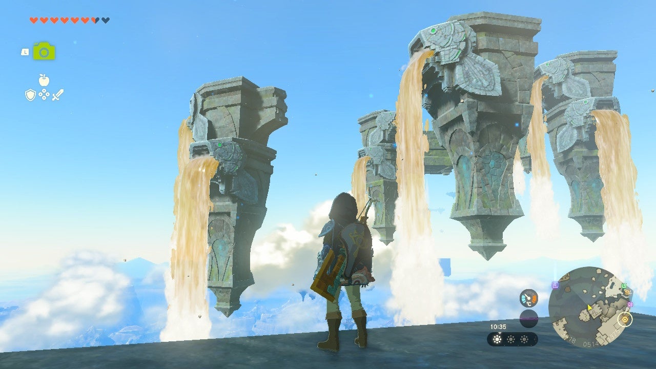 Zelda: Tears of the Kingdom: Insel der sprudelnden Wasser abschließen ...