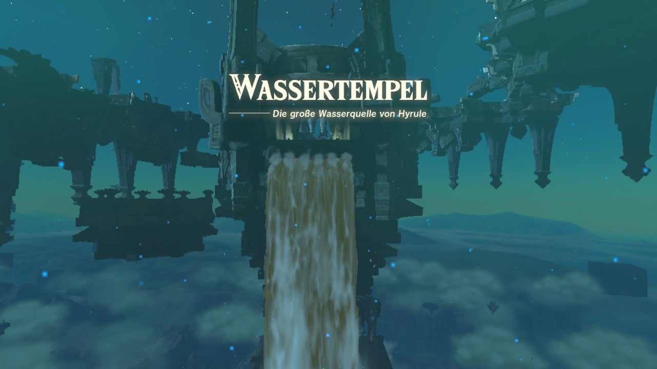 Zelda: Tears of the Kingdom: Insel der sprudelnden Wasser abschließen ...