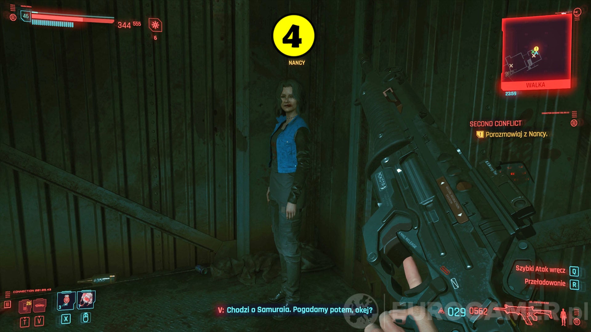 Cyberpunk 2077 - Second conflict: na ratunek Nancy Hartley | Eurogamer.pl