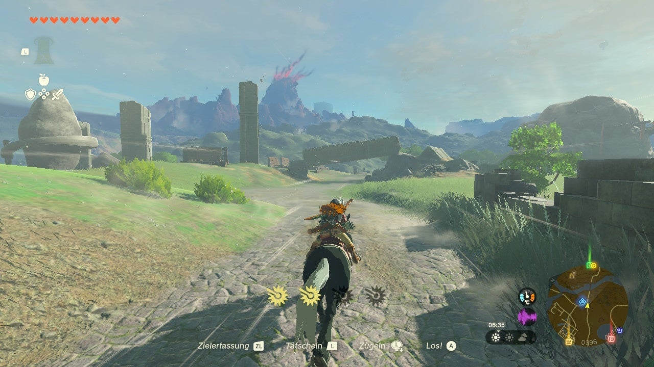 Zelda: Tears of the Kingdom: Weg zu den Goronen und Goronia in Eldin ...