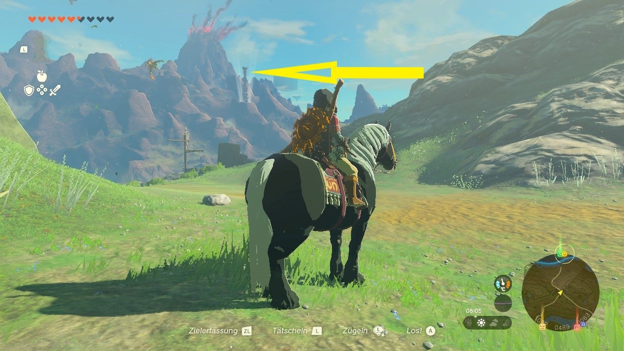 Zelda: Tears of the Kingdom: Weg zu den Goronen und Goronia in Eldin ...