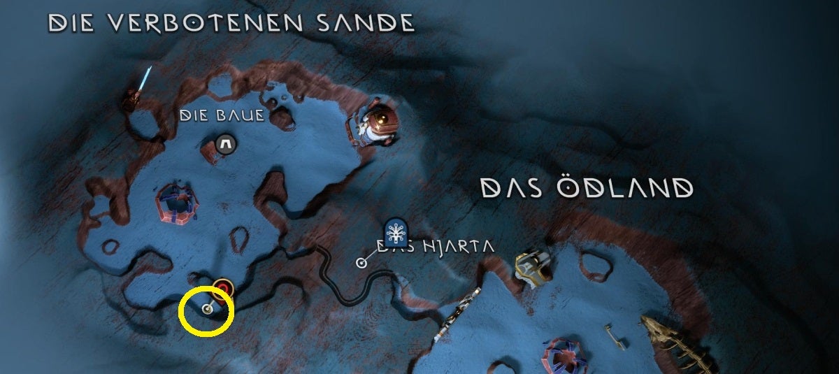 God of War Ragnarök: Die verbotenen Sande - Alle Sammelobjekte finden ...