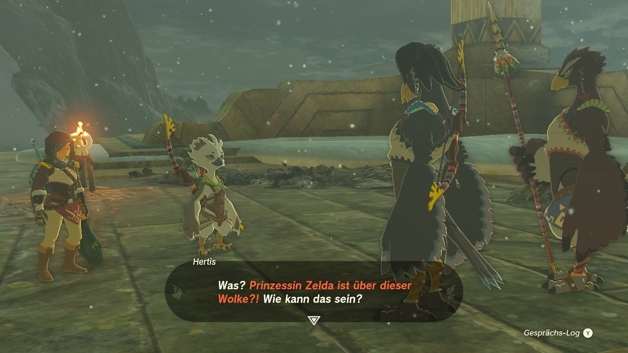 Zelda: Tears of the Kingdom: Einsame Zeder der Calibar-Spitze, Tulins ...