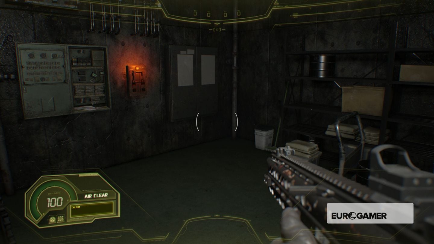 RE7 Not a Hero - Shield Machine encounter, exploring the Research ...