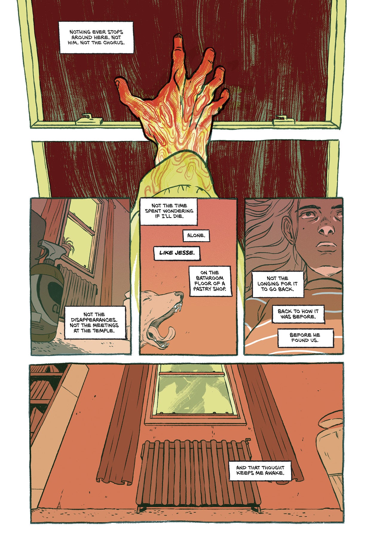 Cults, murders, and grief take the spotlight in this excerpt from ...