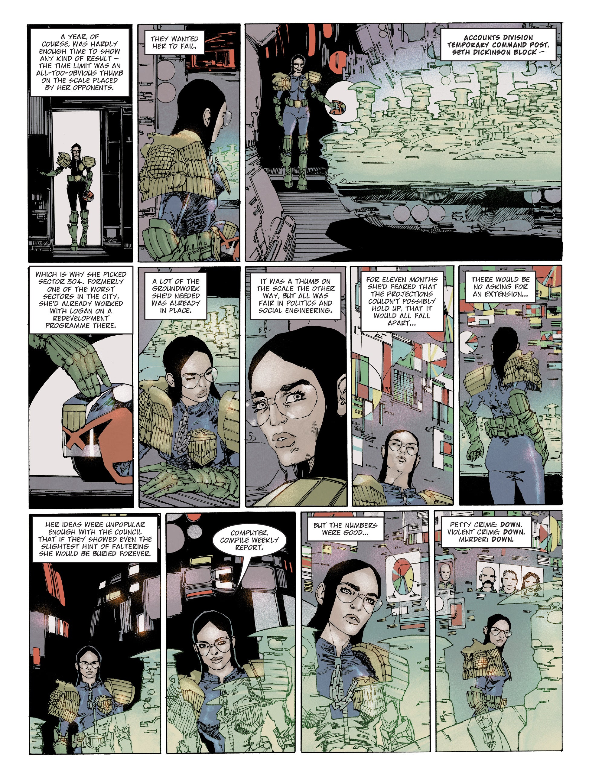 Judge Dredd faces the hard truth in exclusive 'A Better World' preview ...