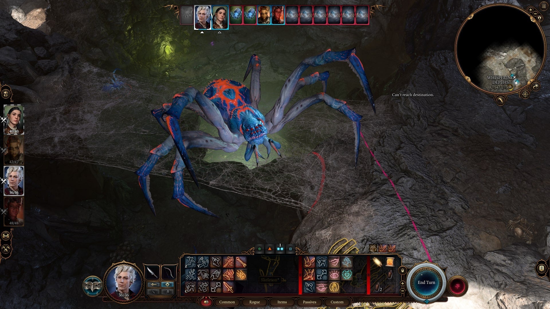 Baldur’s Gate 3 Whispering Depths: Defeat the Phase Spider Matriarch ...