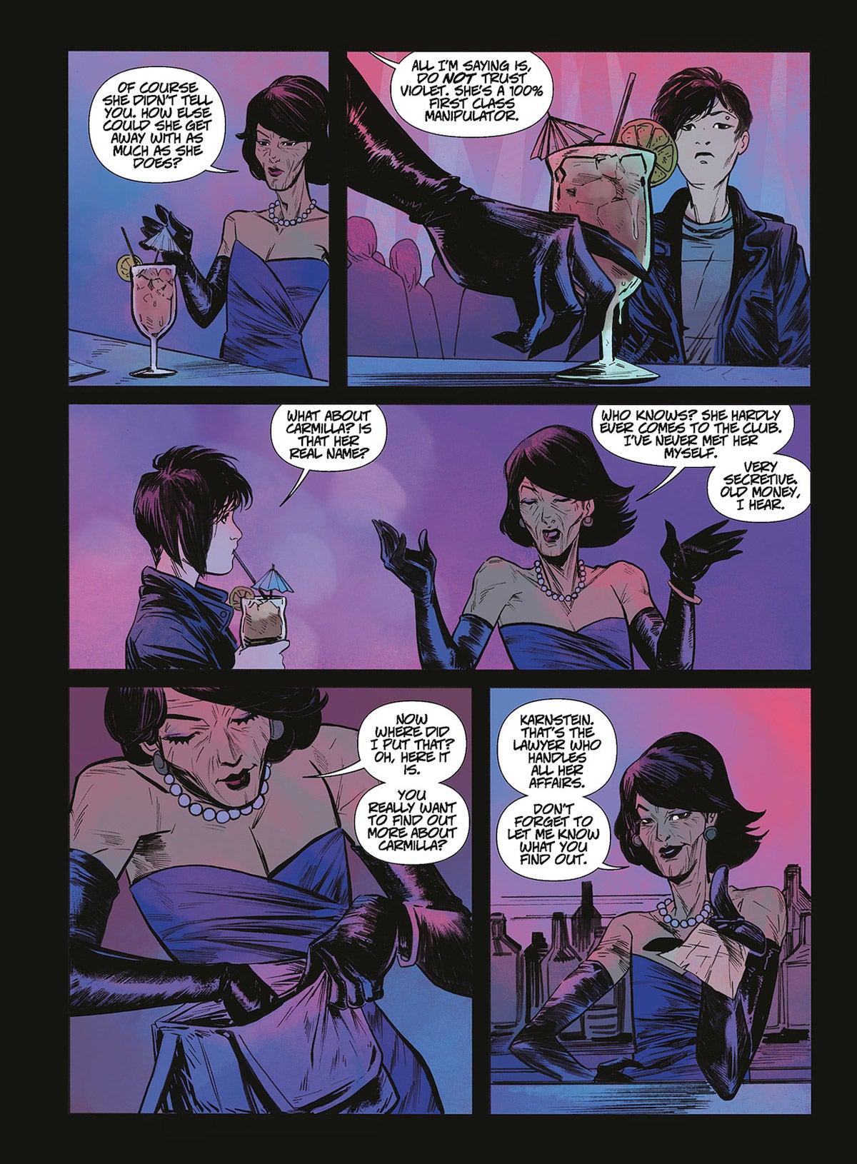 Take the first look inside Dark Horse Comics' upcoming Carmilla: The First Vampire | Popverse