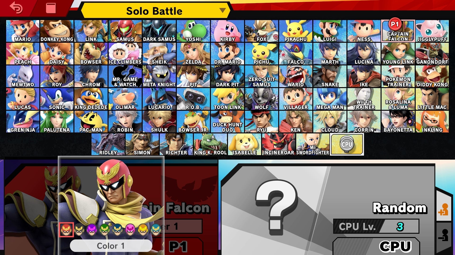 Captain Falcon Super Smash Bros Ultimate Guide - Unlock, Moves, Changes ...