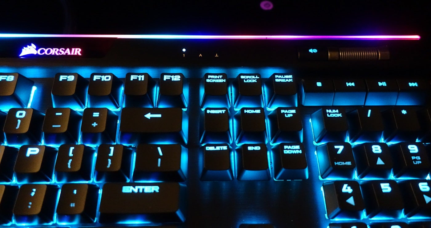 Corsair K95 Platinum Review: The Flagship Learns From Corsair's Solid ...