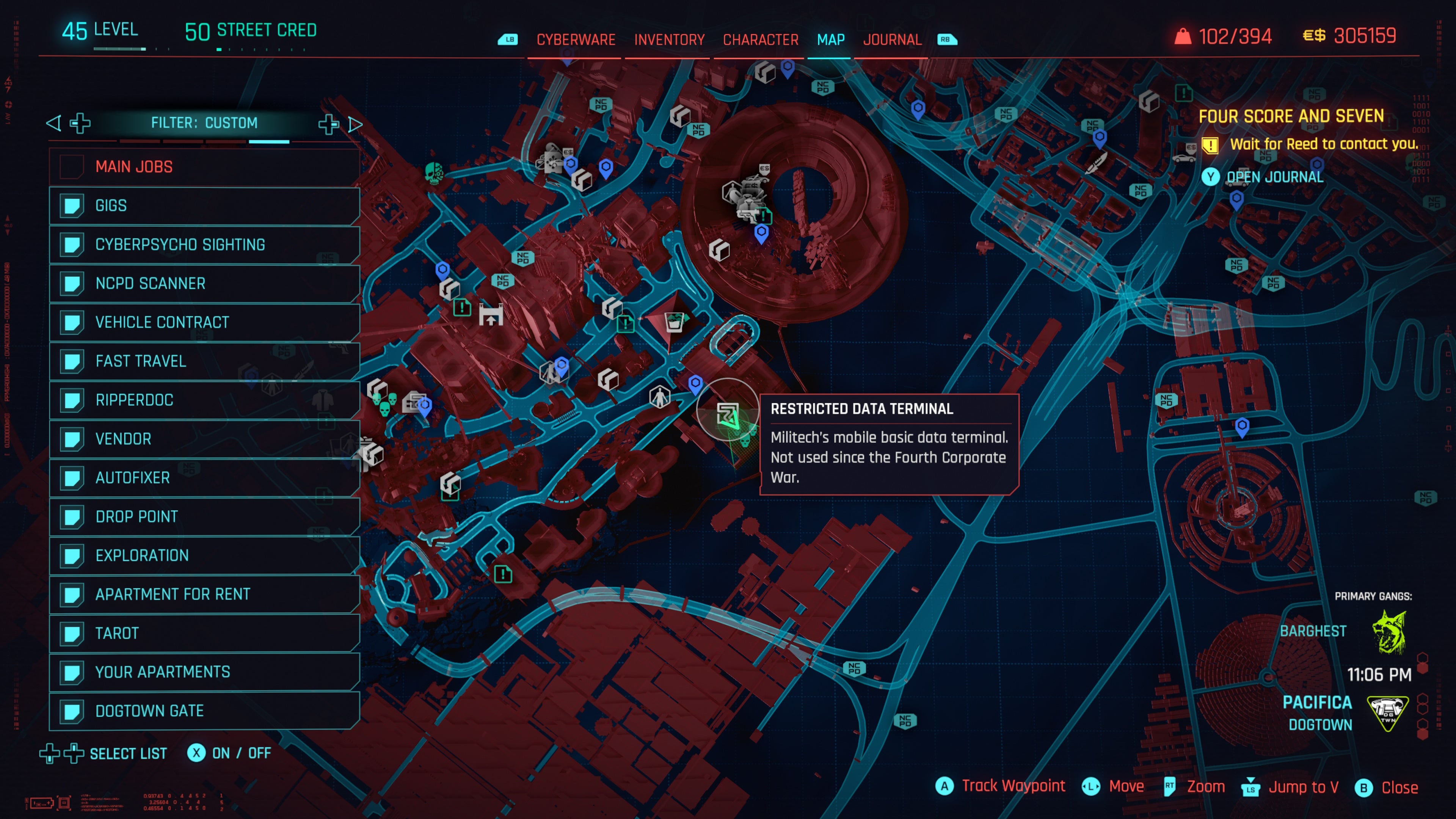Cyberpunk 2077 Phantom Liberty Relic Point locations for Relic skill ...