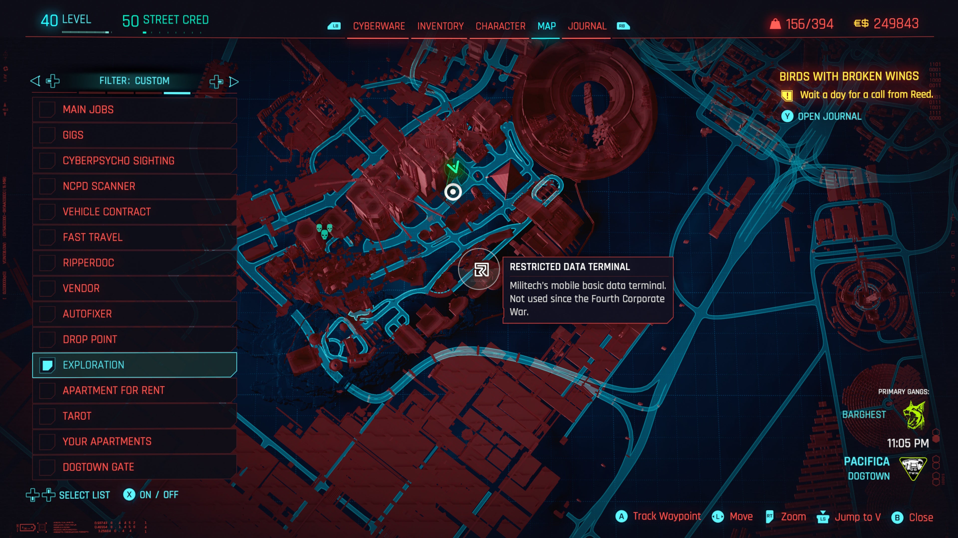 Cyberpunk 2077 Phantom Liberty Relic Point locations for Relic skill ...