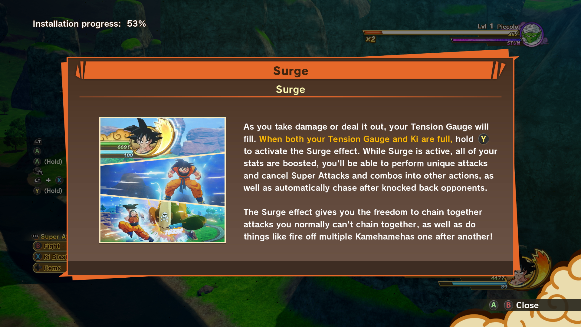 Dragon Ball Z Kakarot: How to Charge Surge Meter and Use Surge | VG247