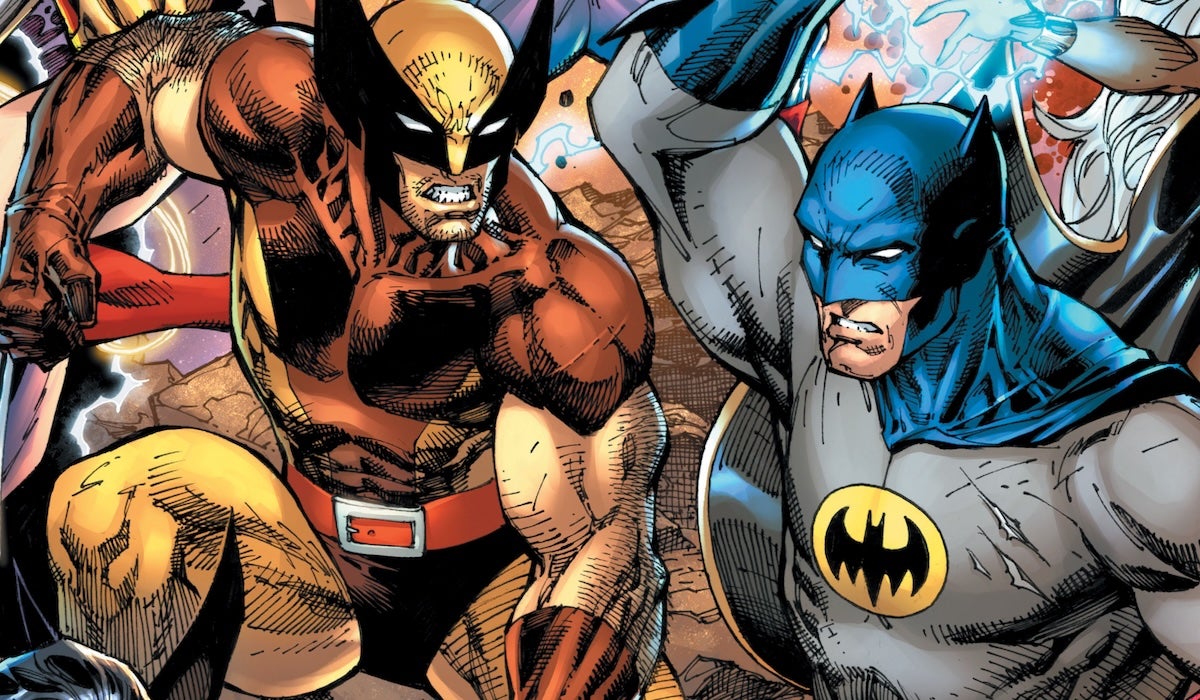 DC unveils finished Jim Lee cover art for the upcoming DC/Marvel and ...