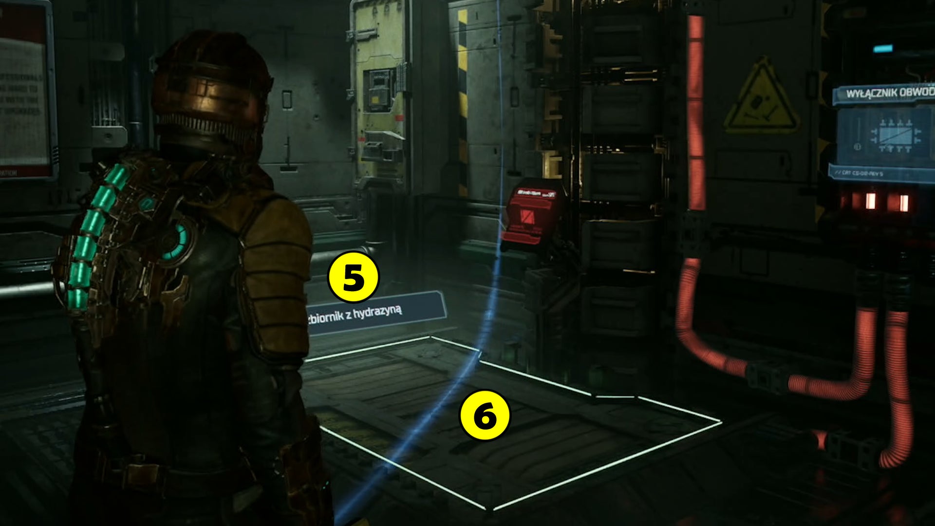 Dead Space - mapa i lokalizator: jak korzystać | Eurogamer.pl