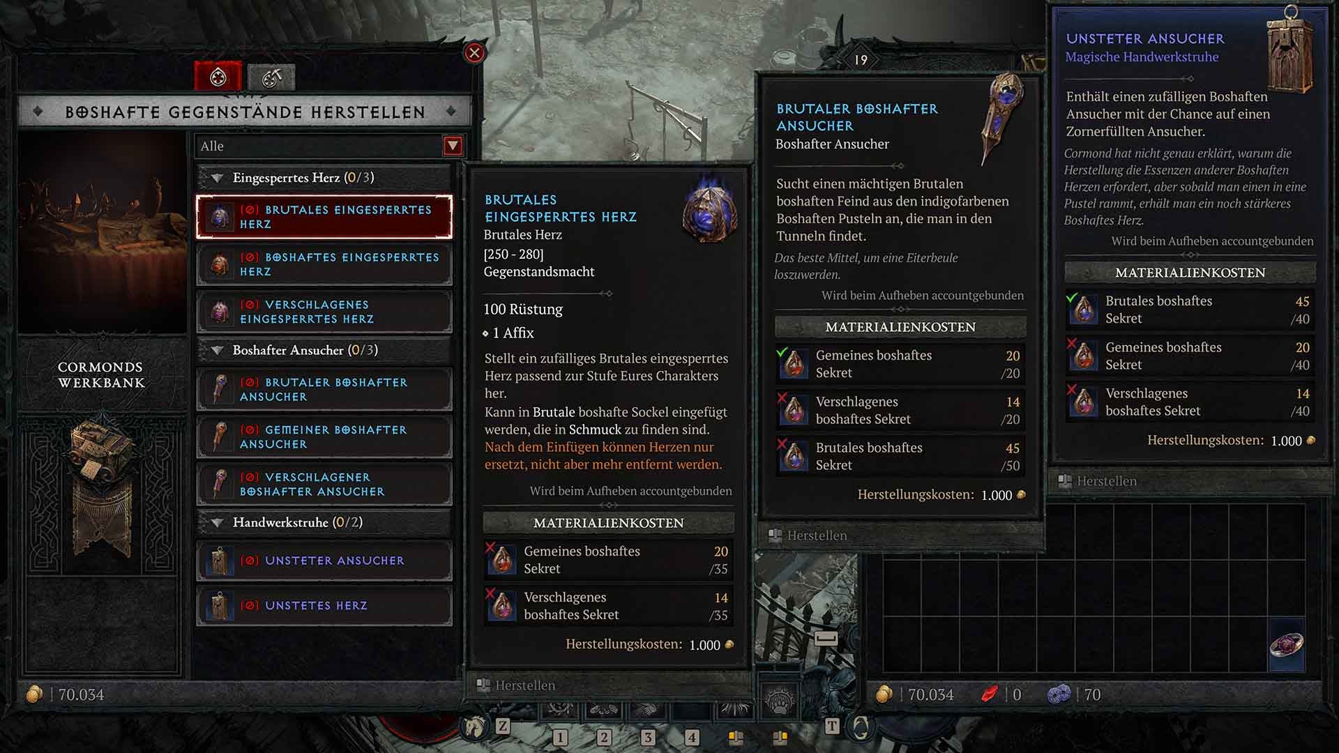 Diablo 4: Boshafte Herzen – alle Effekte und wie ihr sie finden, farmen ...