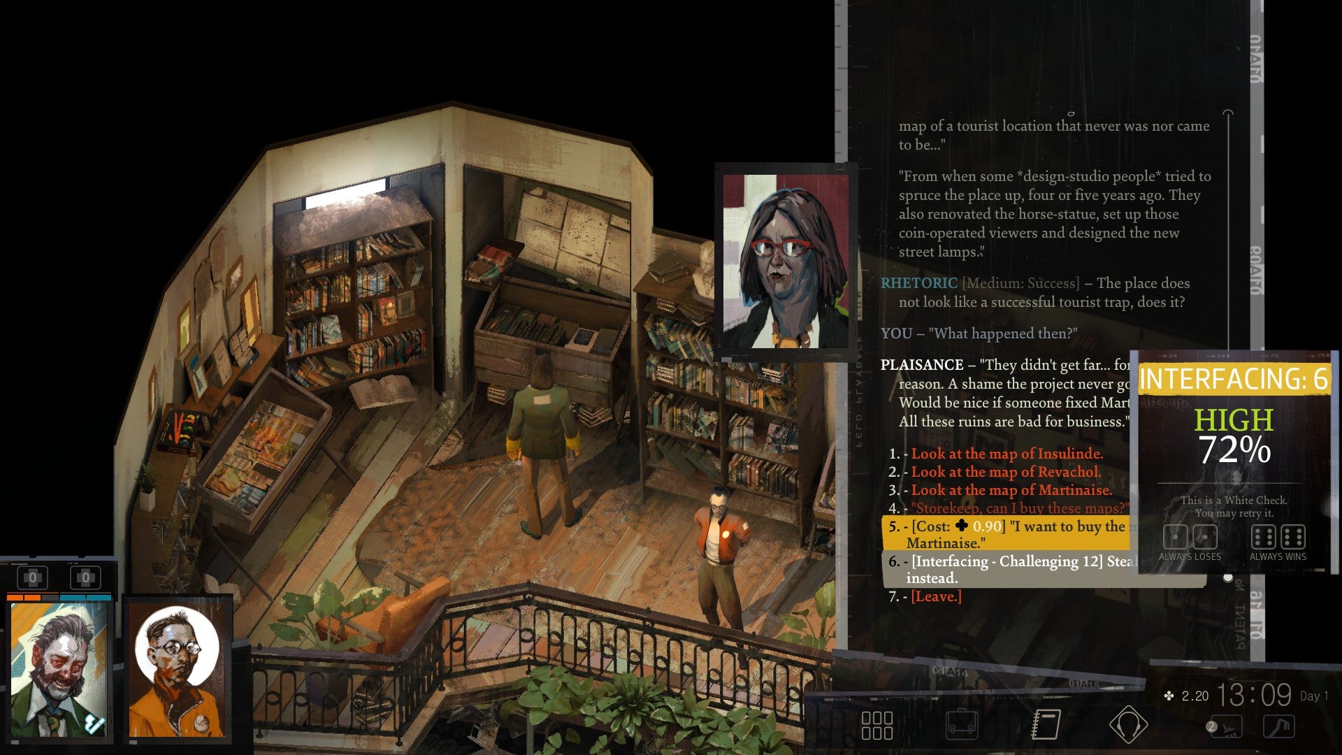 Disco Elysium: Where to Get a Map of Martinaise | VG247