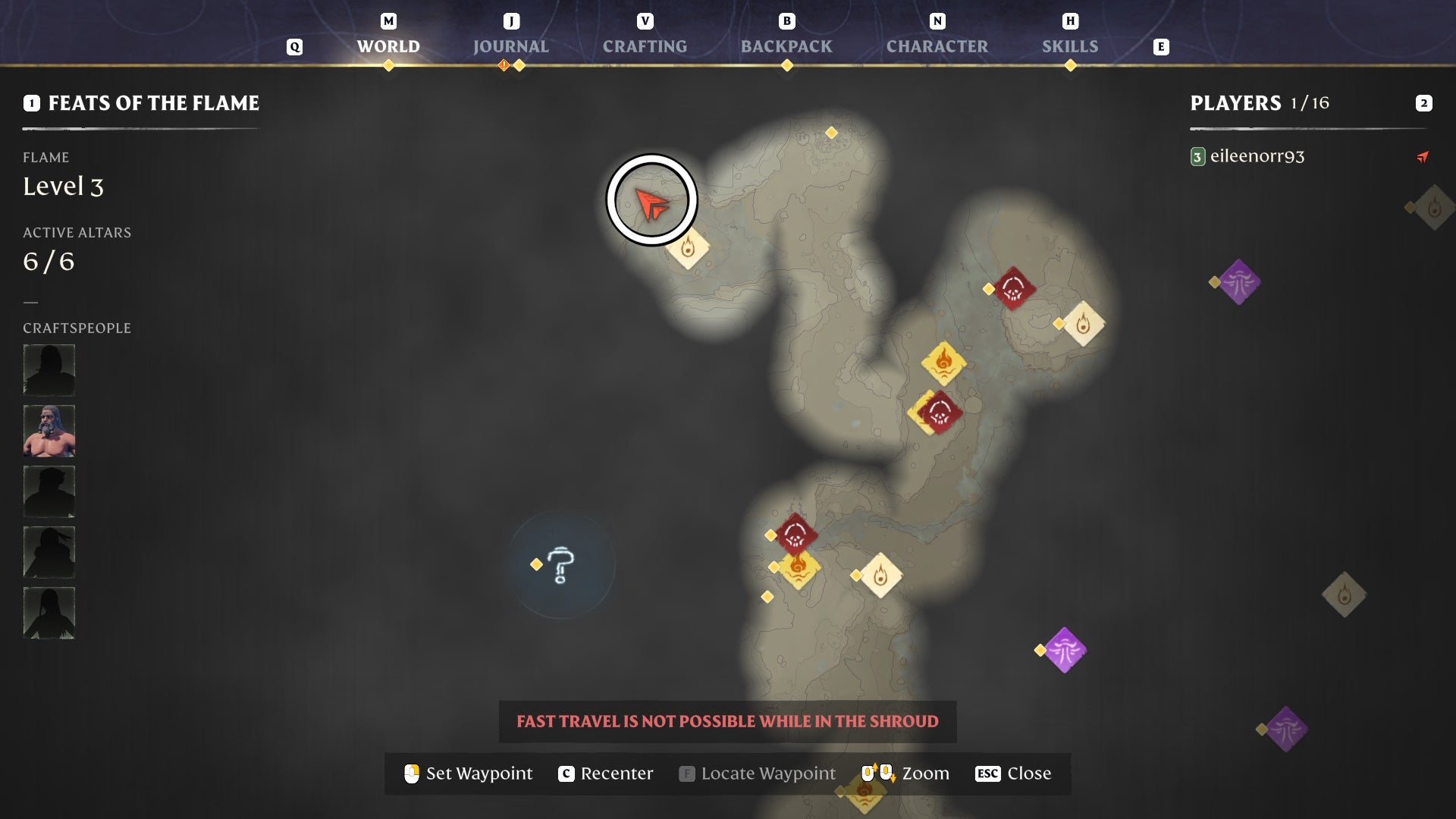 Enshrouded Amber locations | Eurogamer.net