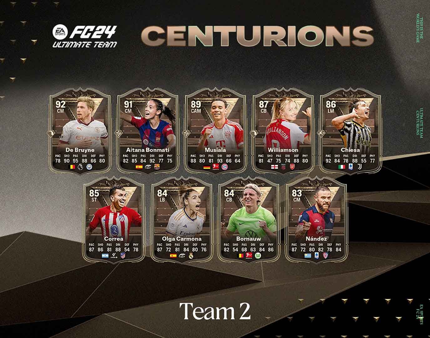Wunderschone Centurions Ea Fc Leak Ebenbild