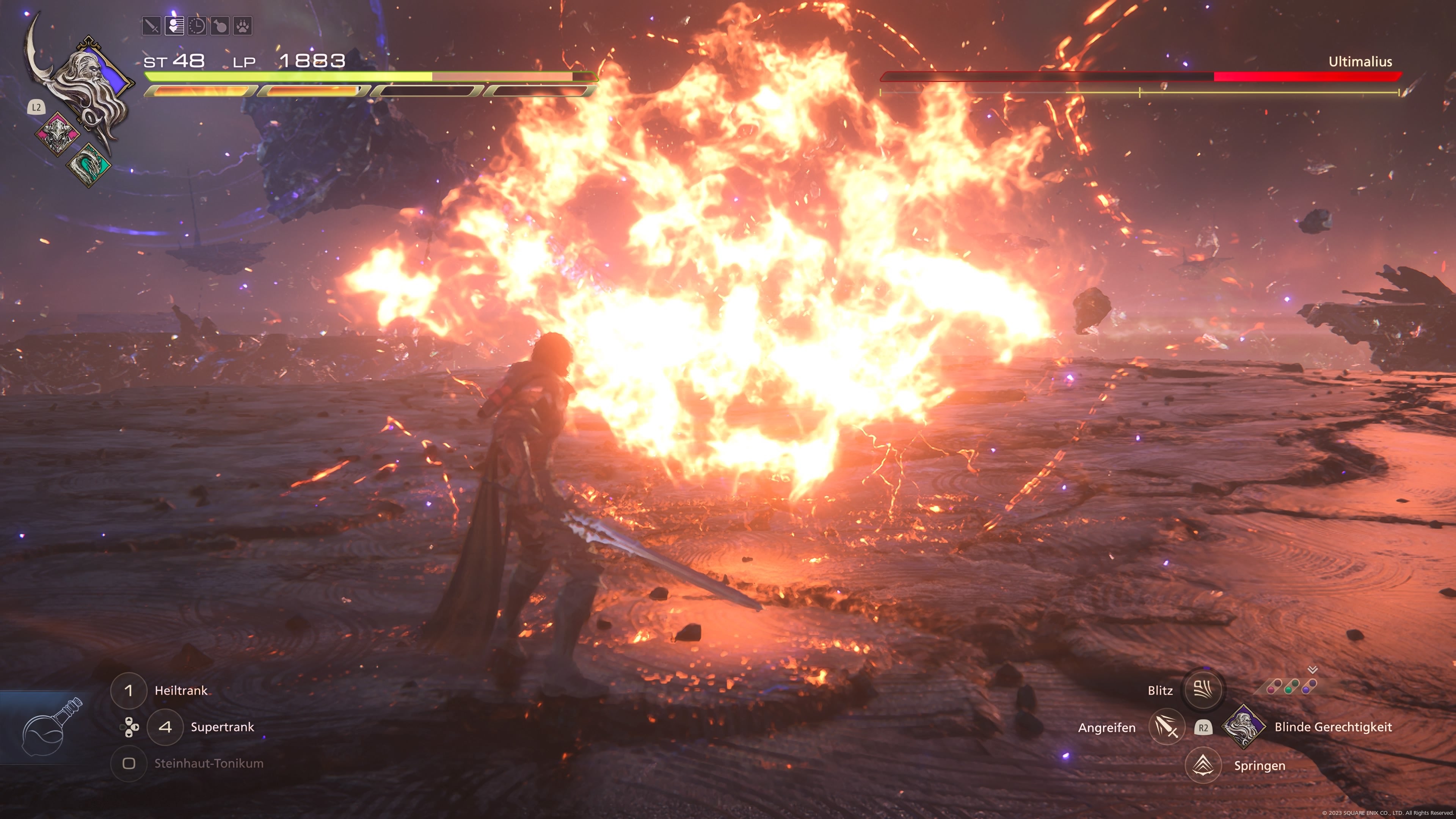 Final Fantasy 16 - Zurück zur Quelle Teil 2: Finaler Bosskampf Ultima ...