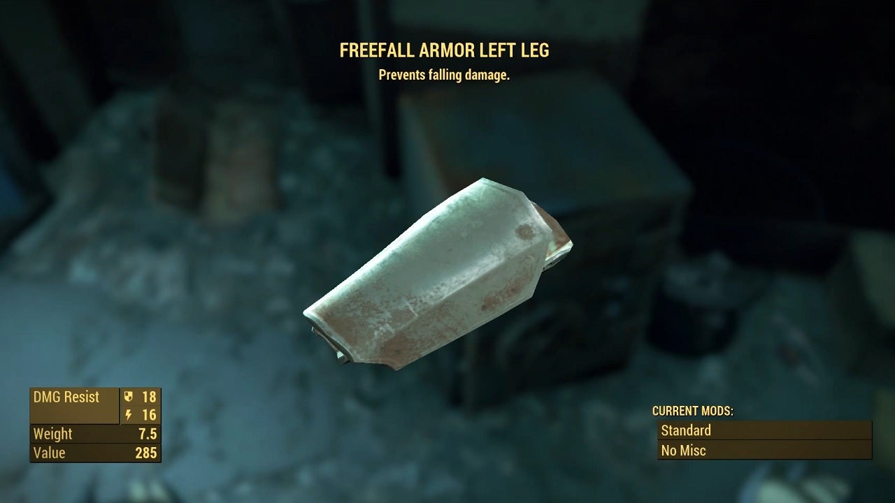 Fallout 4: How to Get the Freefall Armor Legs | VG247