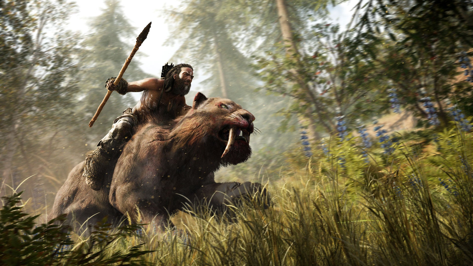 Far Cry Primal Beast Master Hunt - The Bloodfang Sabertooth | VG247