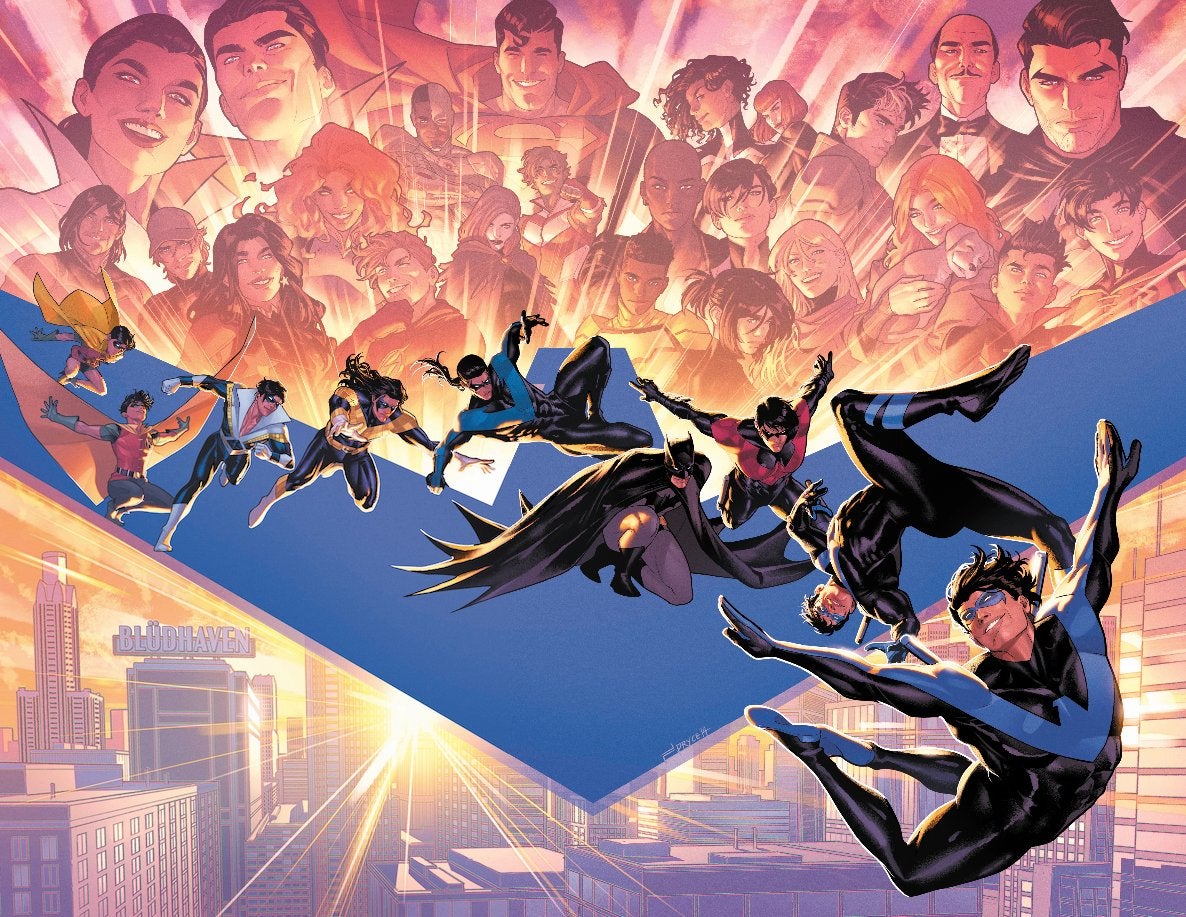 Nightwing #100 will feature contributions from artists throughout Dick ...