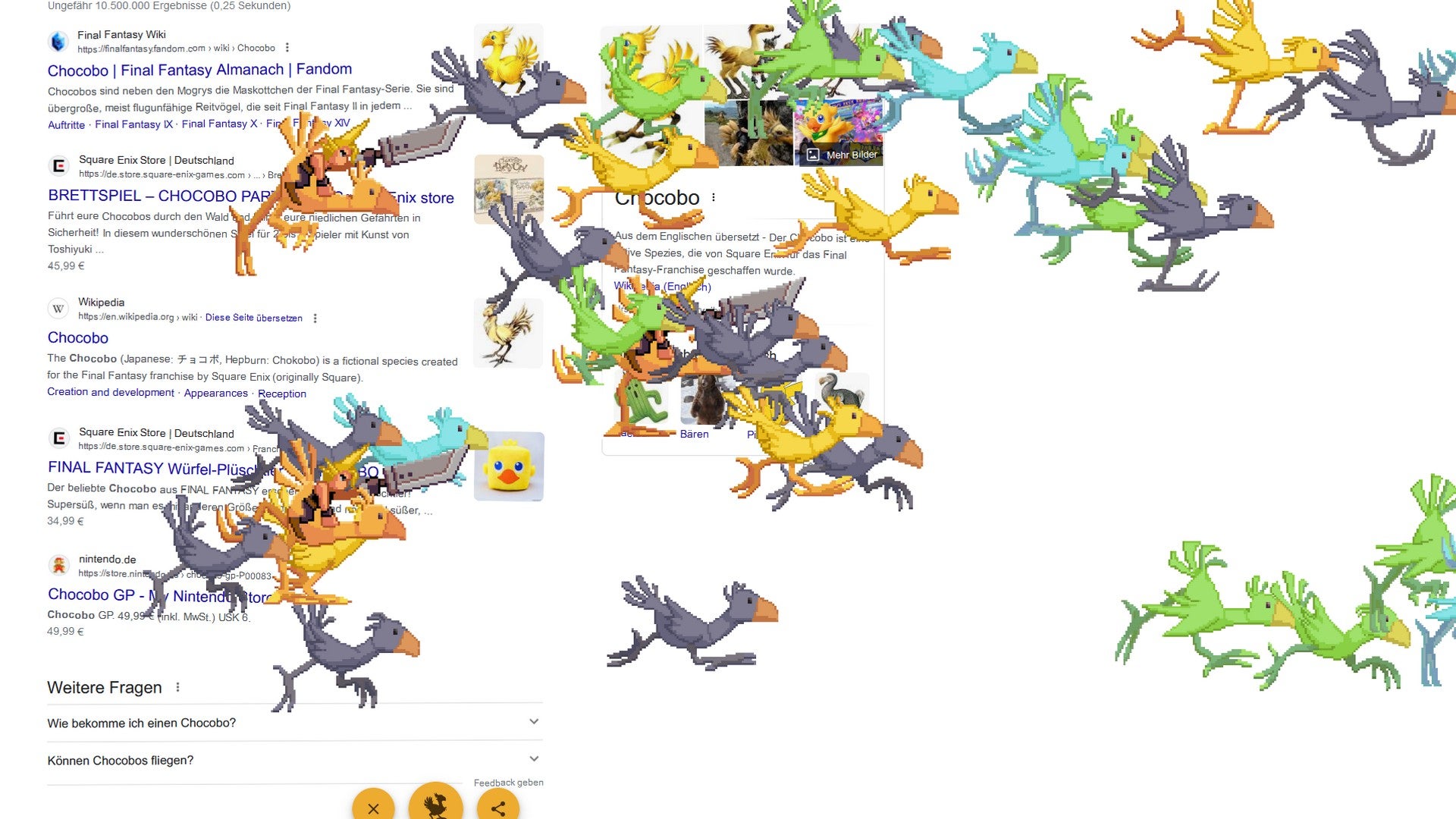 Final Fantasy 7 Rebirth: Zum Launch wird Google von Chocobos überrannt