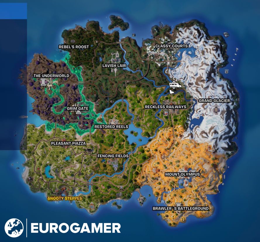 Carte Fortnite | Eurogamer.net - Tech Tribune France