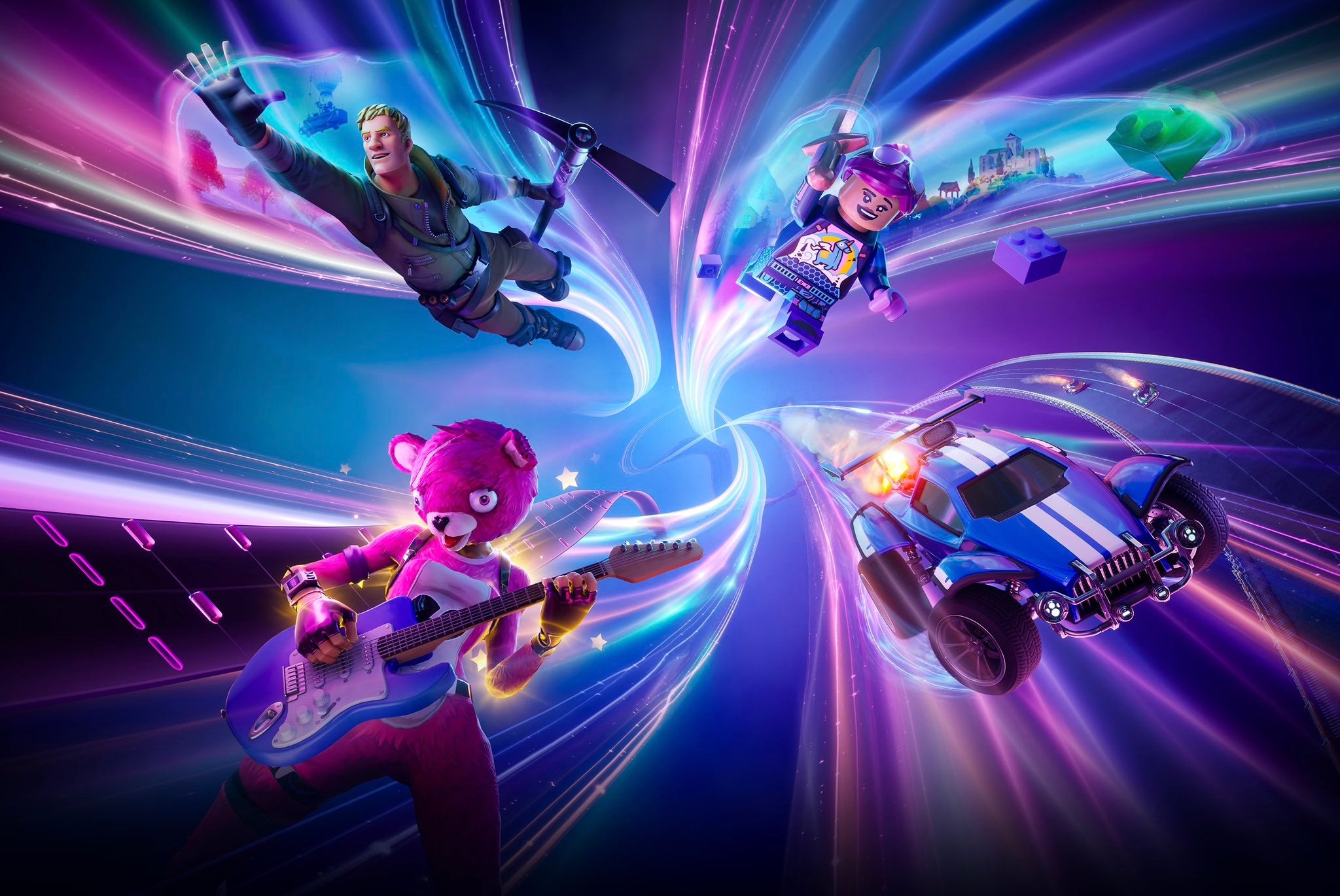 Fortnite Capítulo 5 trae los modos LEGO Fortnite, Rocket Racing y ...