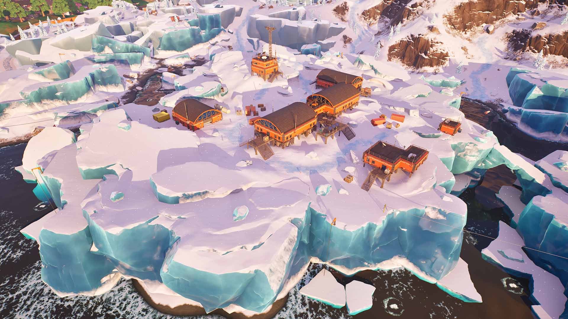 Fortnite Map in Chapter 4 Season 1: Erstmals alle benannten Orte neu ...