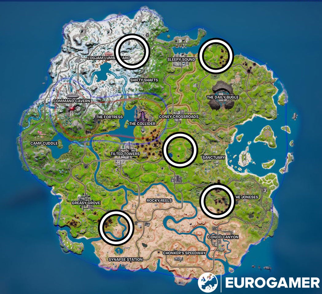 Fortnite IO Outpost locations and where to emote on top of an IO ...