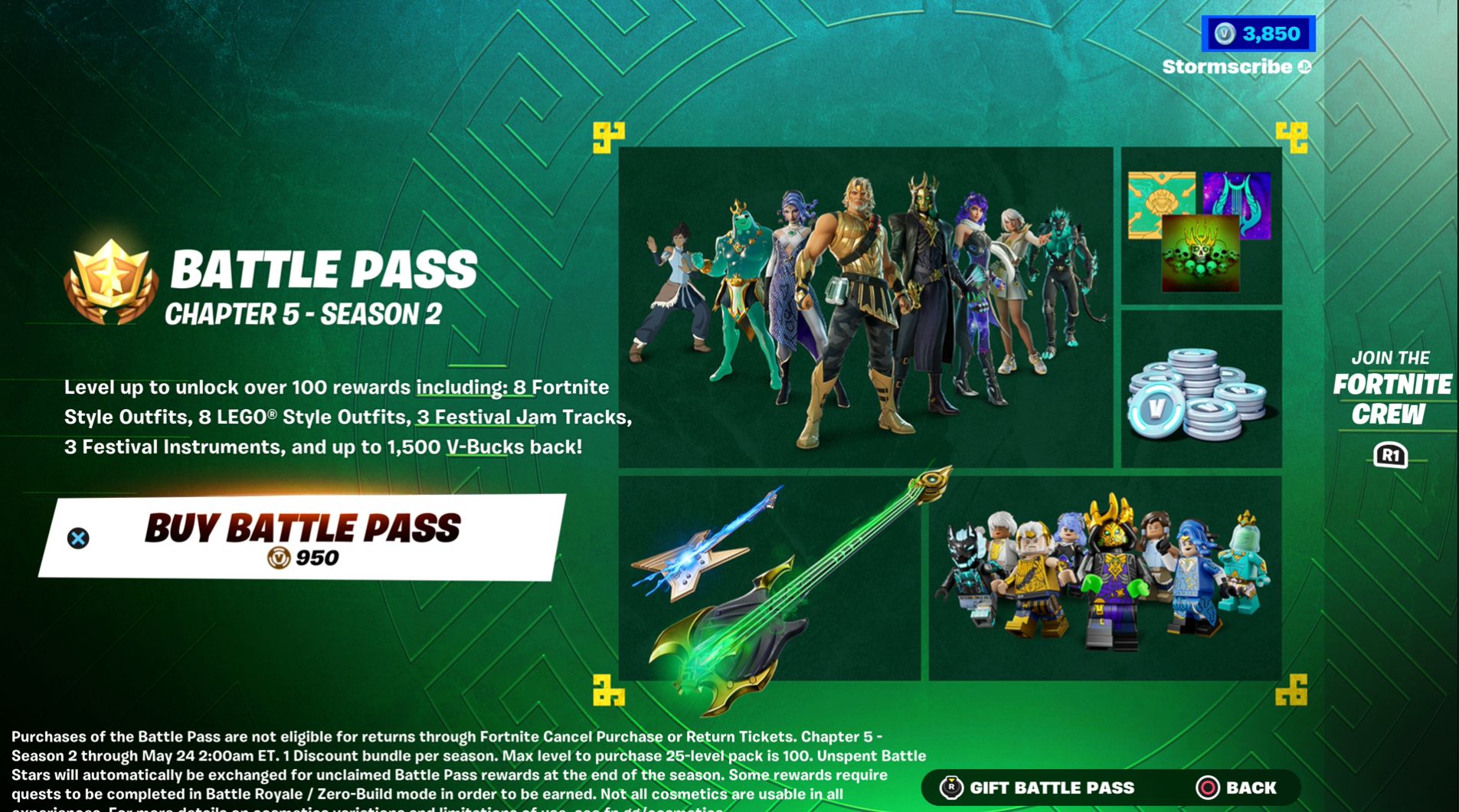 Skins Fortnite Chapter 5 Season 2 Battle Pass, Dont Hadès, Aphrodite ...