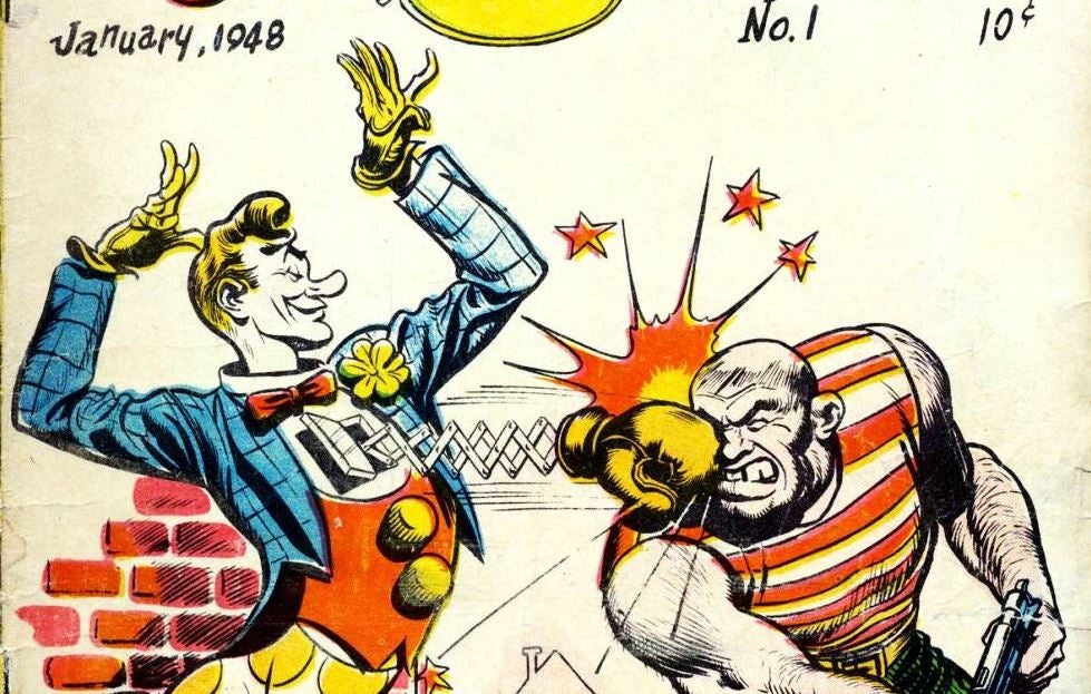 The tragedy of Funnyman: How the the creators of Superman tried to make ...
