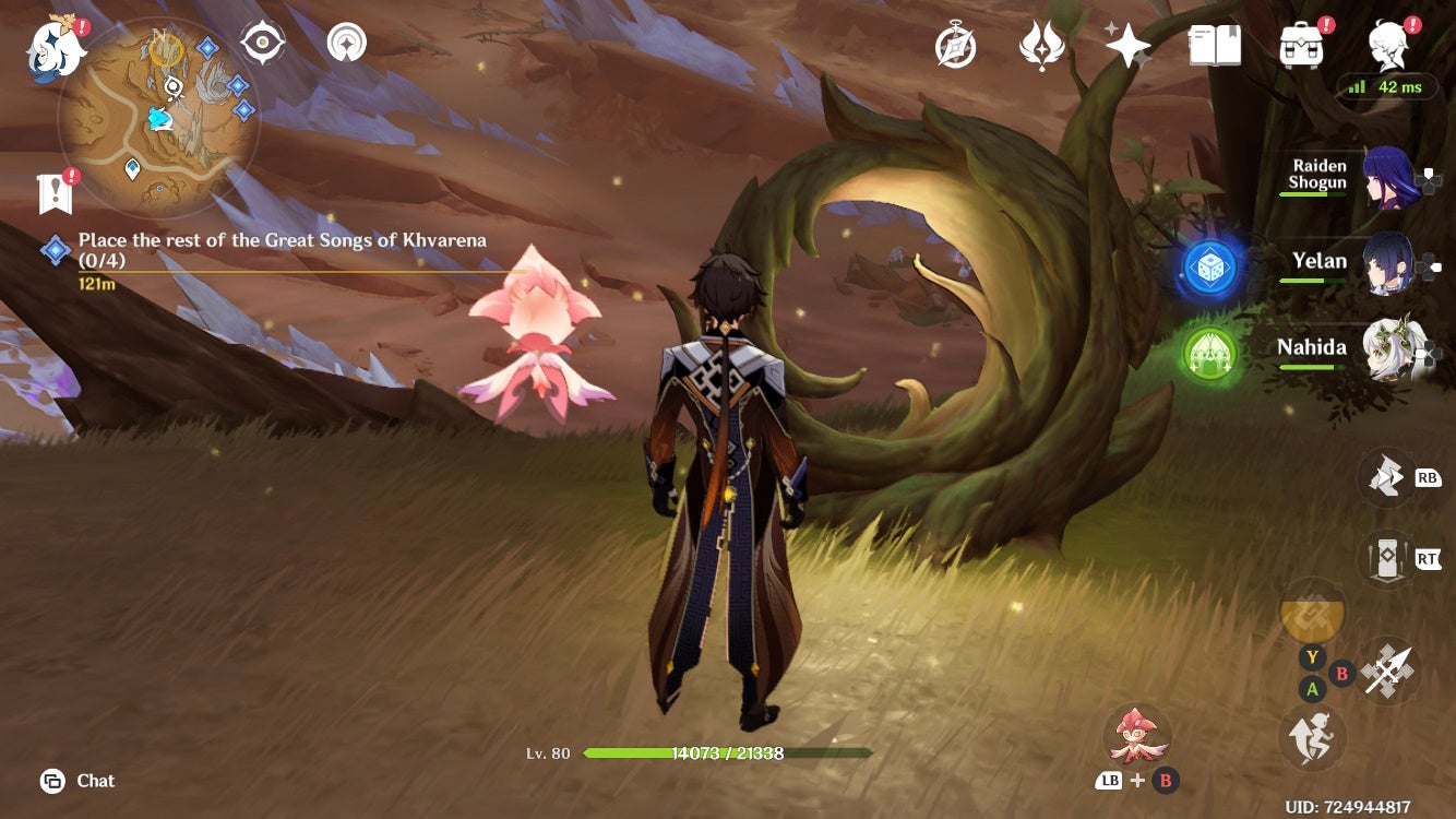 Genshin Impact Fravashi Tree locations for 'Pale Fire' quest ...