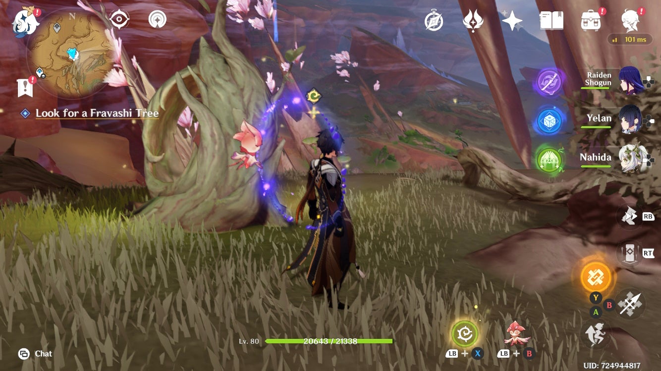 Genshin Impact Fravashi Tree locations for 'Pale Fire' quest ...